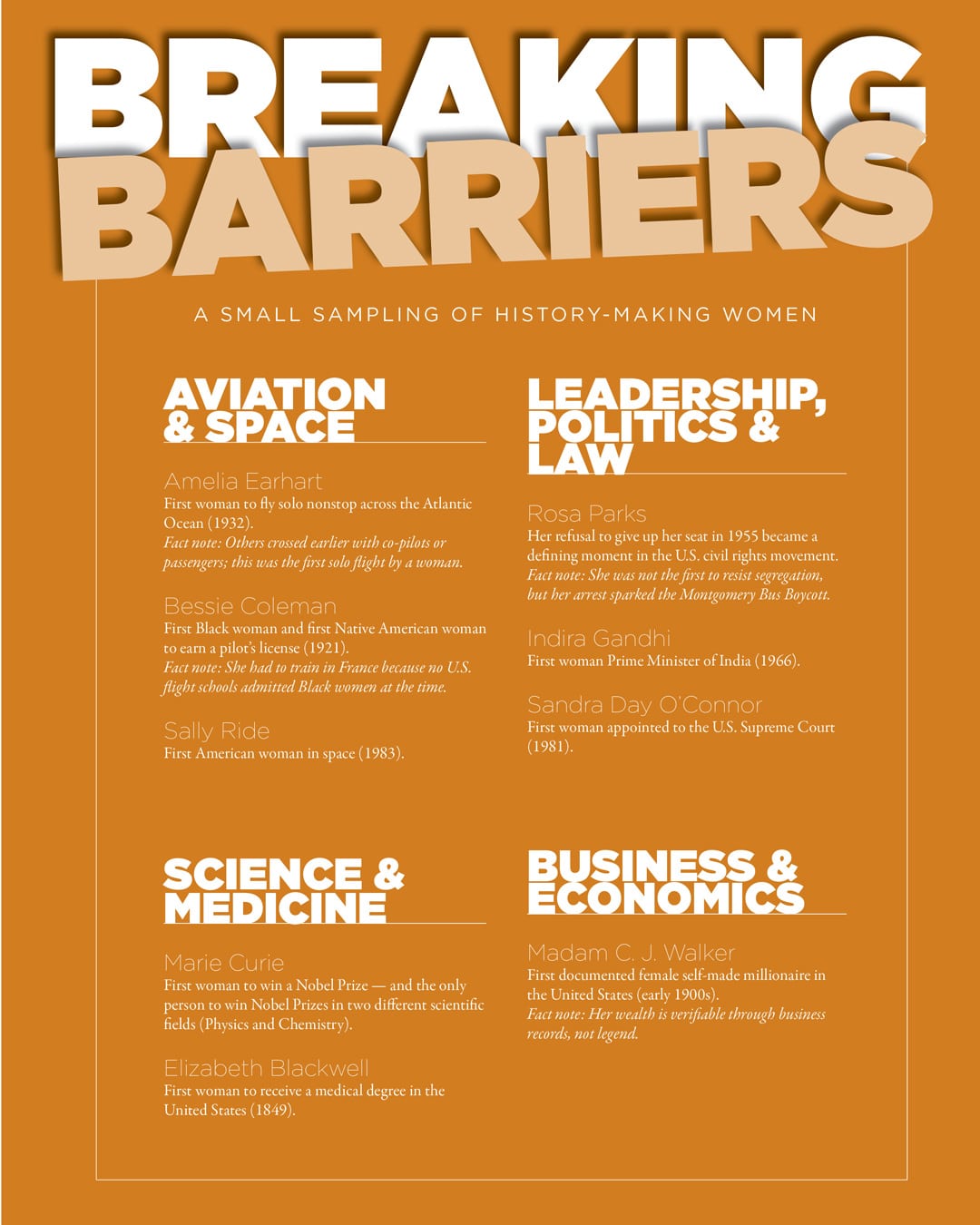 Breaking Barriers - Enjoy Magazine